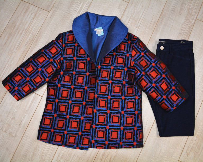 Fancy Red Jacket - Victorias Ragpatch